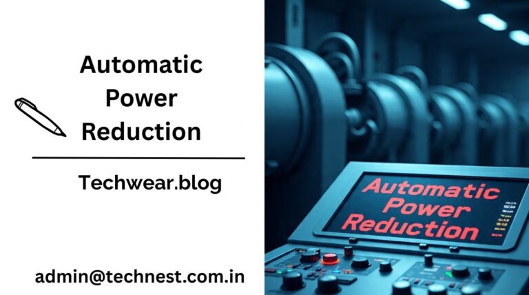 Automatic Power Reduction - techwear.blog